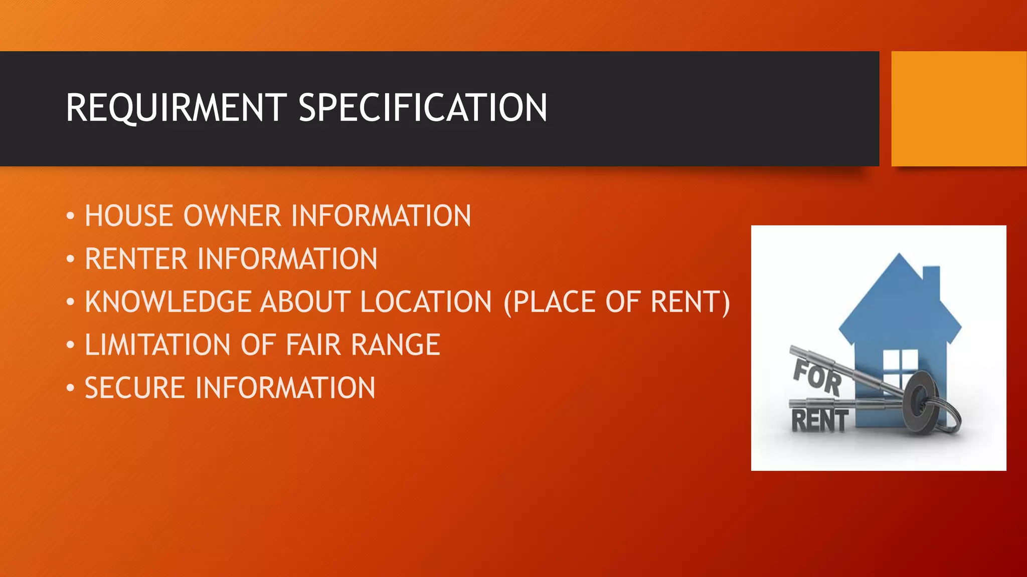 House rent system | PPT