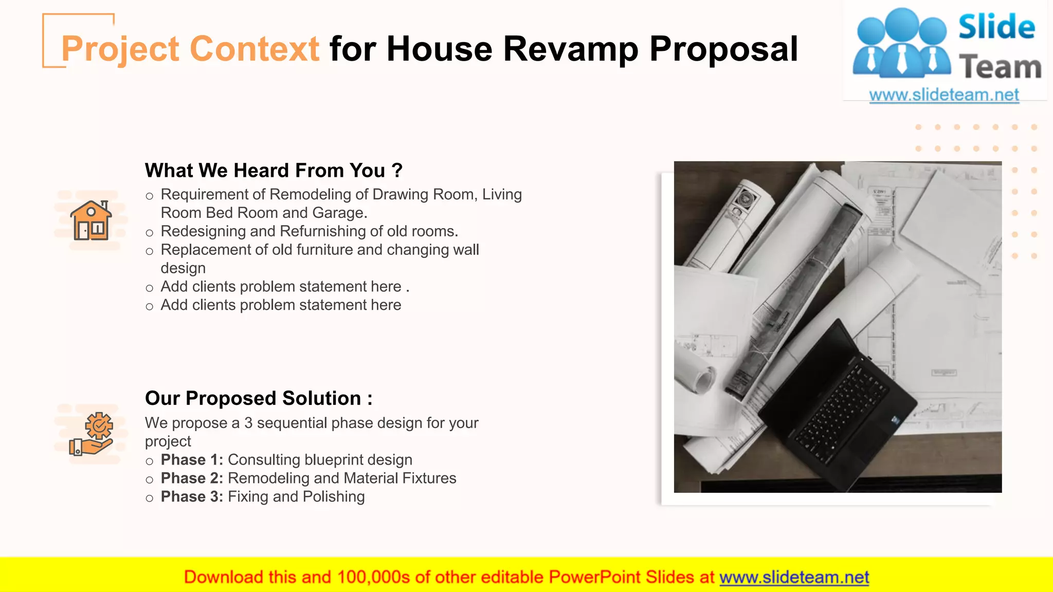 House Revamp Proposal PowerPoint Presentation Slides | PDF