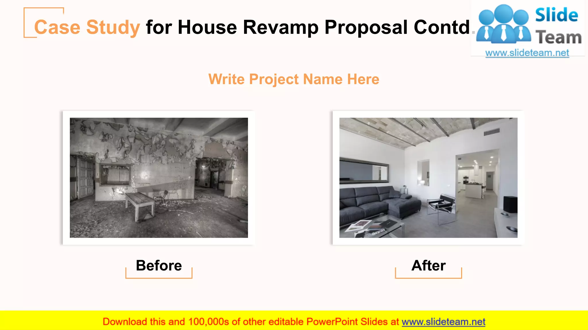 House Revamp Proposal PowerPoint Presentation Slides | PDF