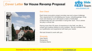 House Revamp Proposal PowerPoint Presentation Slides | PPT