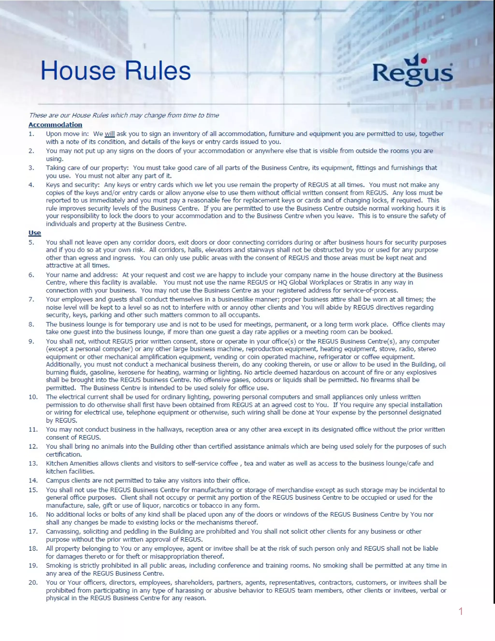 House rules | PDF