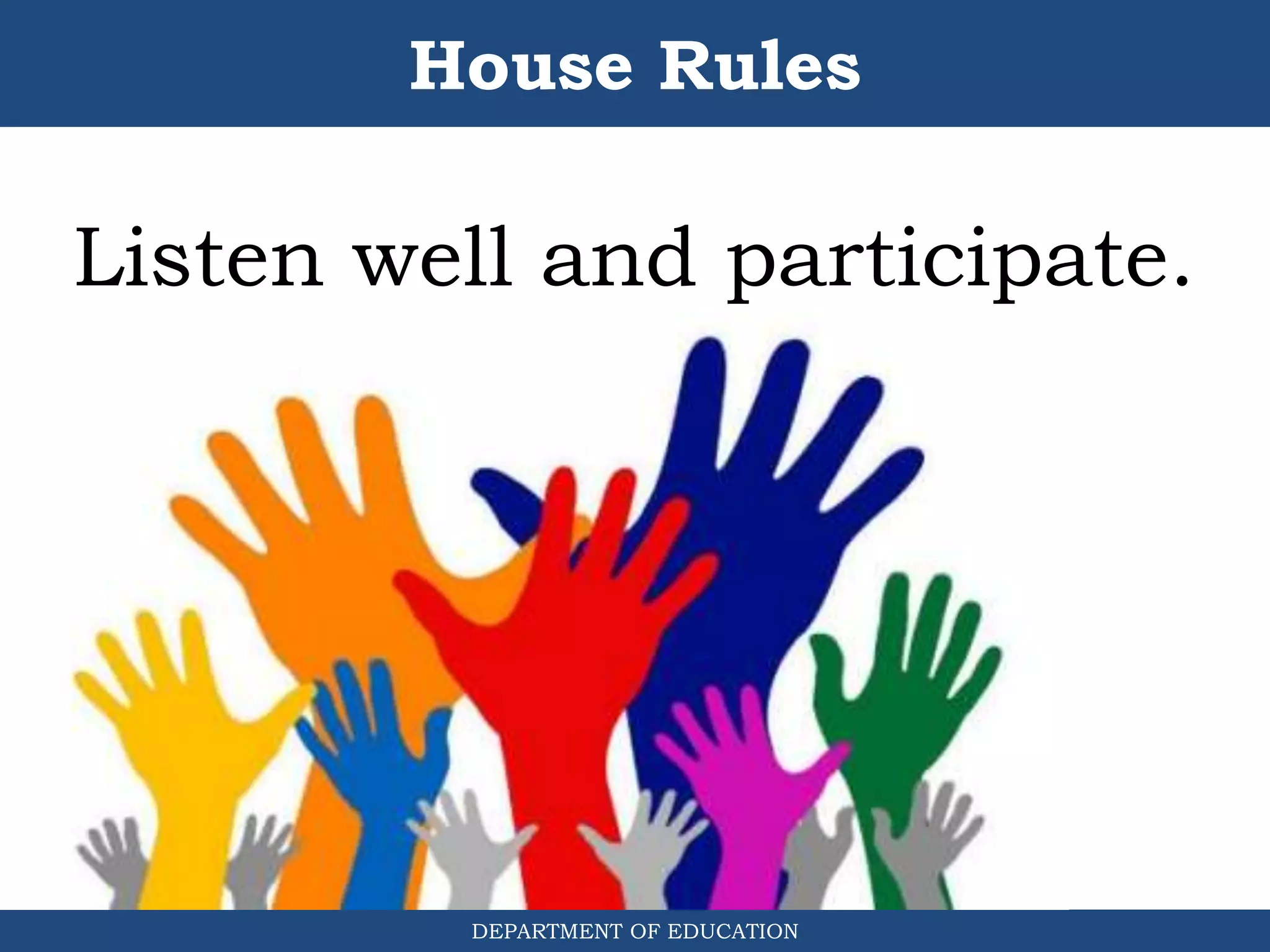 House Rules.ppt