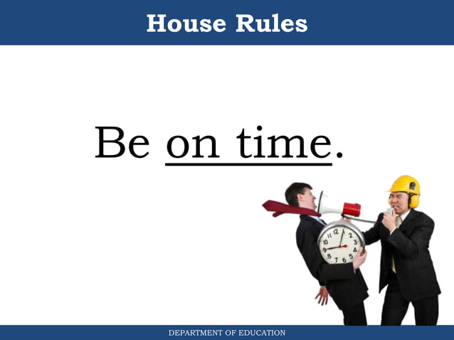 House Rules.ppt | Education
