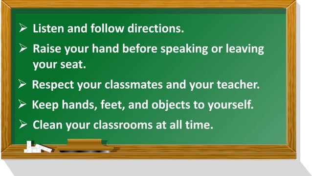 house rules school year 2023- 2024 first | PPT