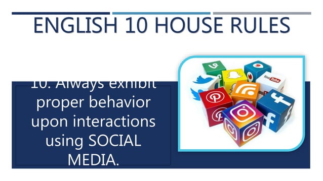 House Rules for English 10 Updated 2022.pptx