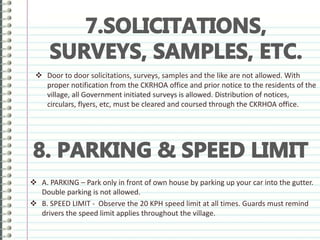 HOUSE RULES & SECURITY GUIDELINES.pptx