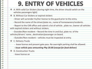 HOUSE RULES & SECURITY GUIDELINES.pptx