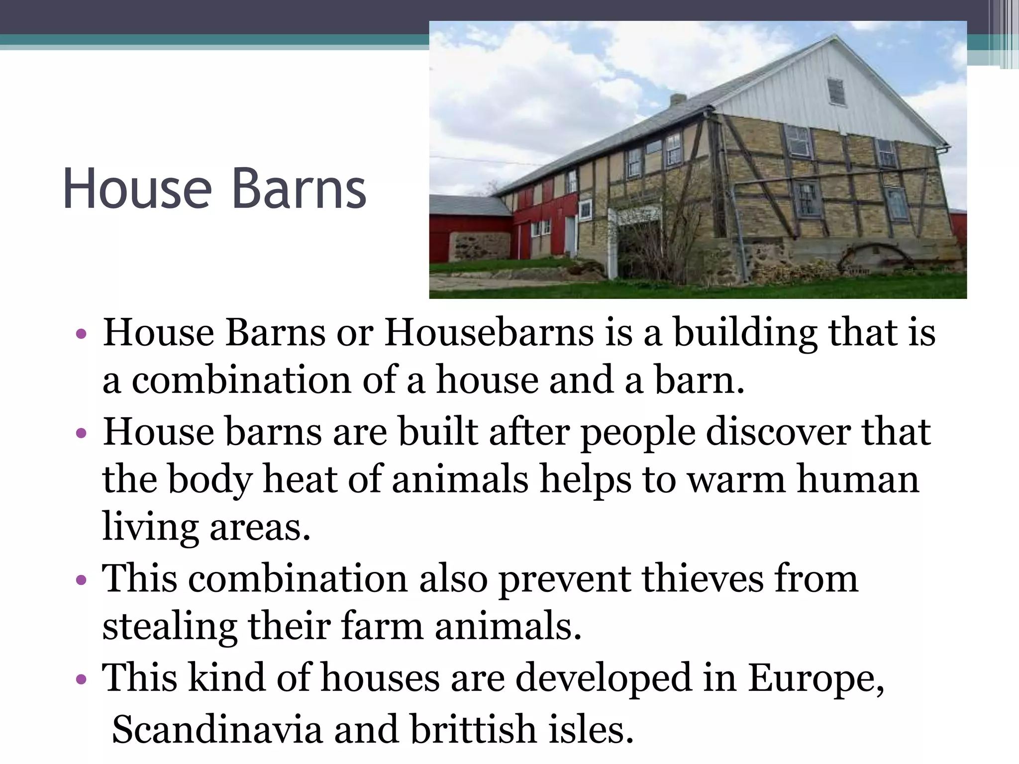 Houses around the world esl 2 | PPTX
