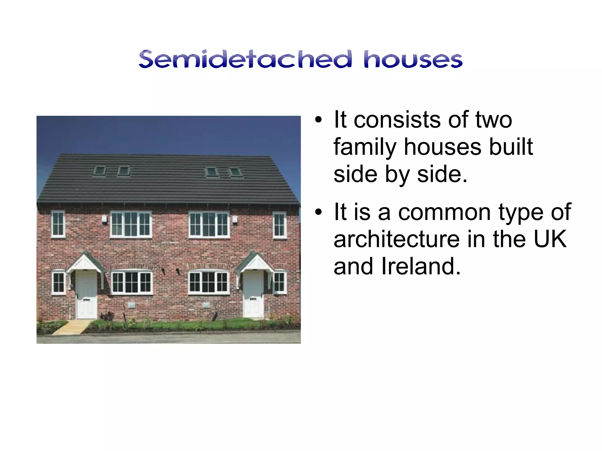 Houses in britain | PPT
