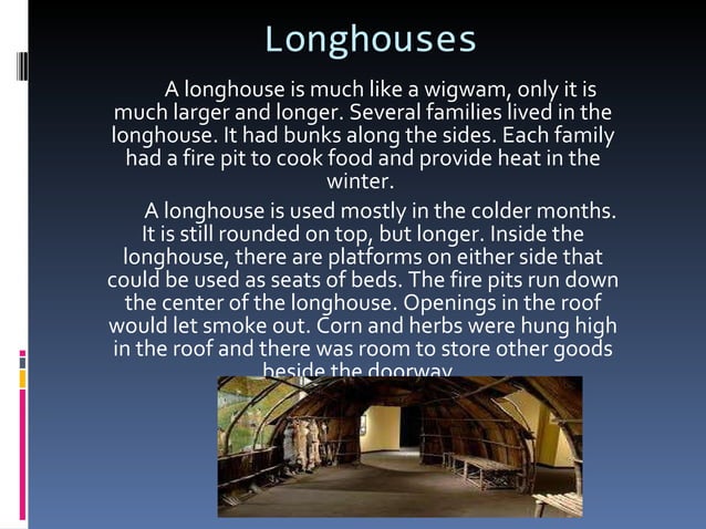 Houses of the lenape | PPT | Houses | Real Estate
