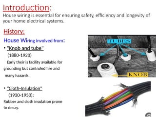 Engineering workshop presentation_HOUSE WIRING | PPTX