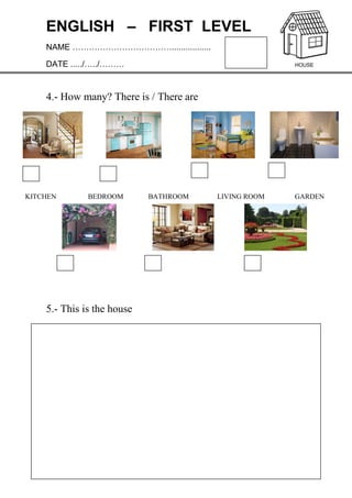 House worksheet | PDF