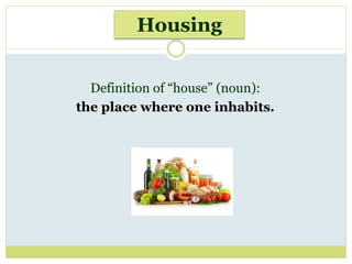 House: a brief description | PPTX