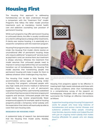 Housing First | PDF