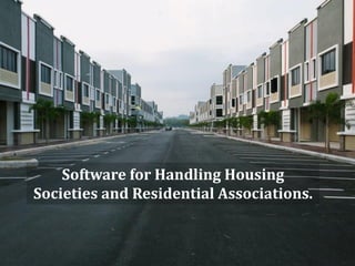 Housing society-management-software | PDF
