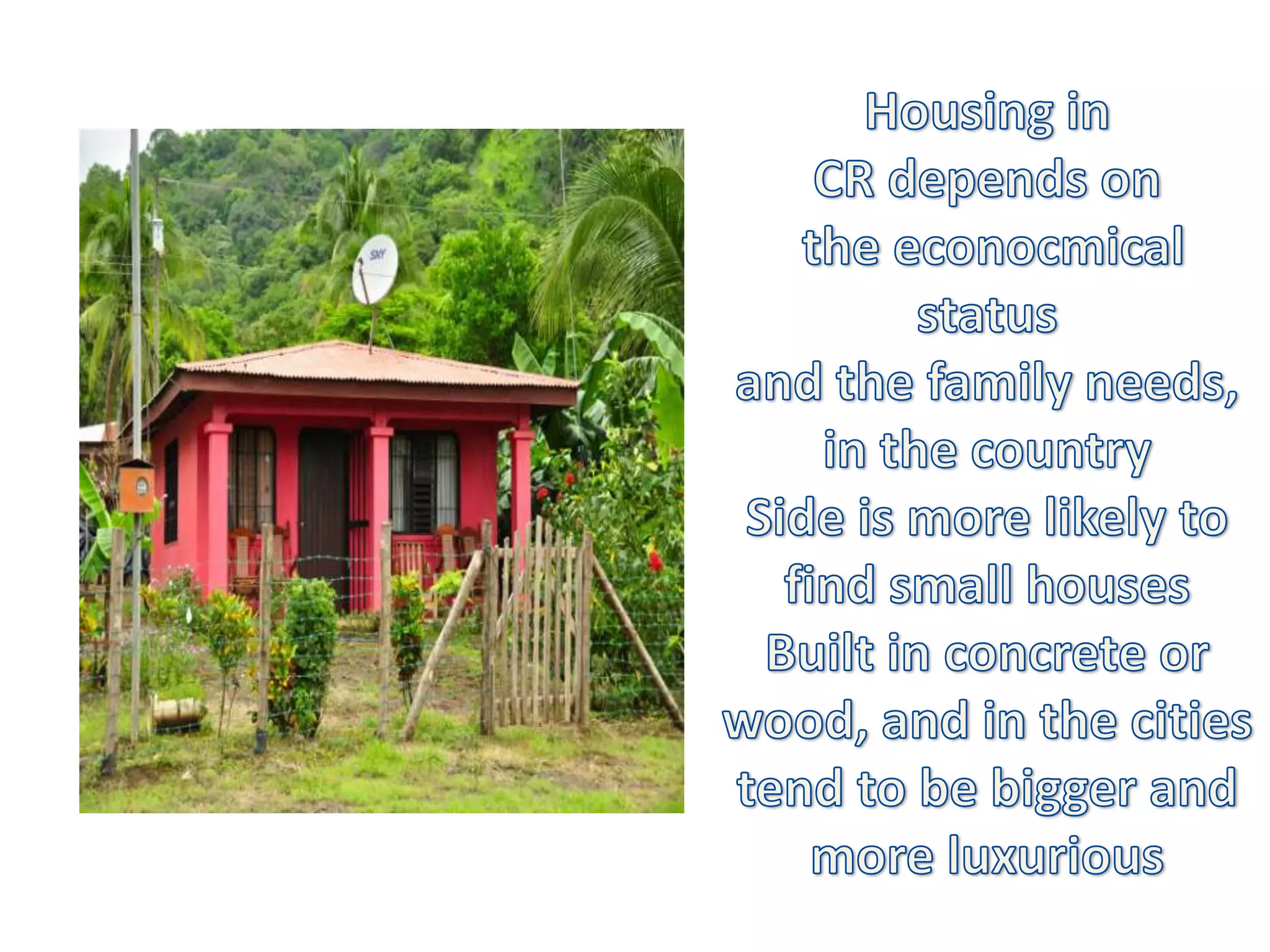 Types of housing, parts of the house and furniture | PPTX