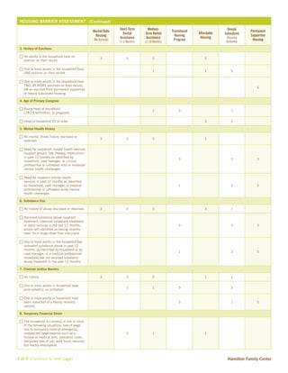 Housing barrier matrix from web | PDF
