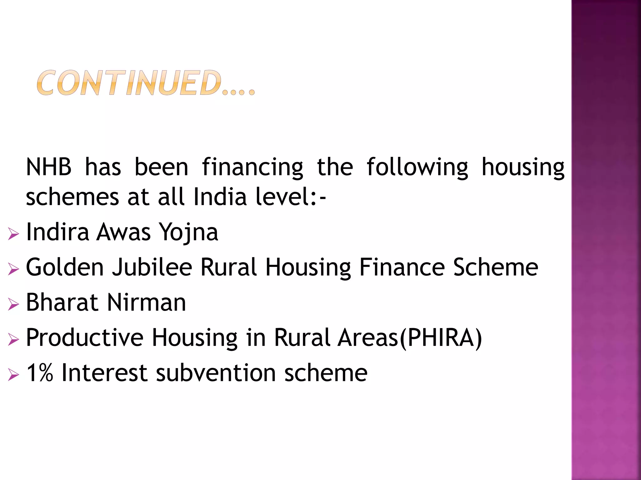 Housing finance ppt (1) | PPTX