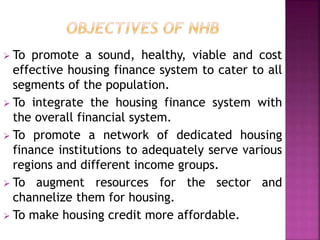 Housing finance ppt (1) | PPTX