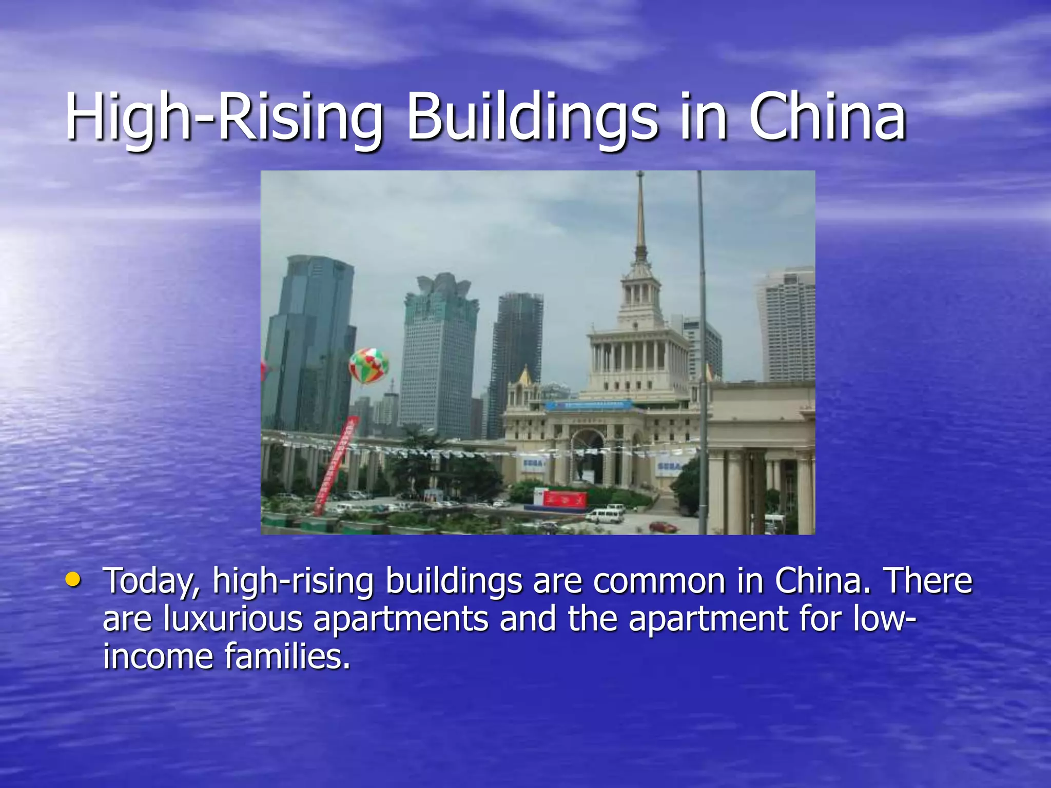 Housing in china | PPT