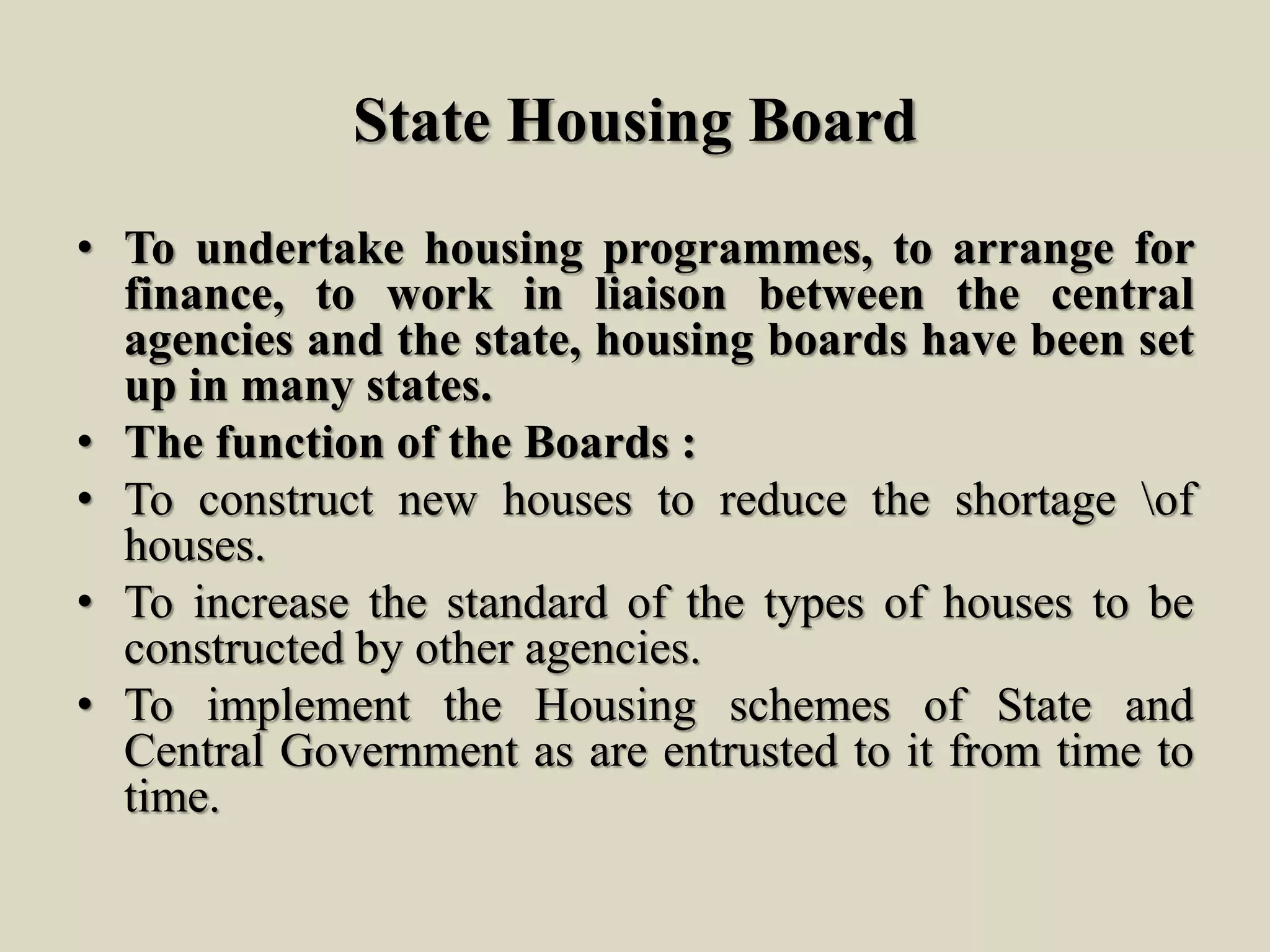 Housing | PPTX