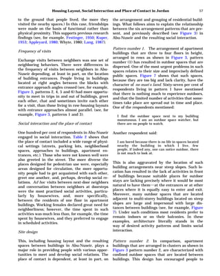 Housing layout, social interaction, and the place | PDF