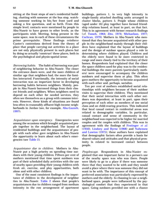 Housing layout, social interaction, and the place | PDF