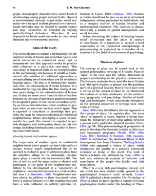 Housing layout, social interaction, and the place | PDF