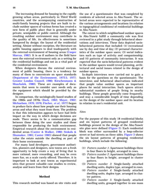 Housing layout, social interaction, and the place | PDF