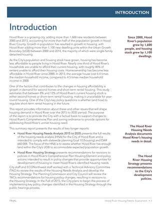 ECO Northwest, Hood River Housing Needs Analysis | PDF