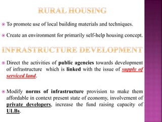 Housing policies and finances | PPTX