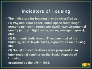 Housing ppt slideshare | PPTX