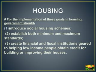 Housing ppt slideshare | PPTX