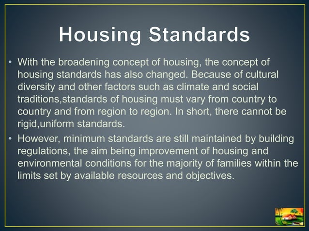 Housing ppt slideshare | PPTX