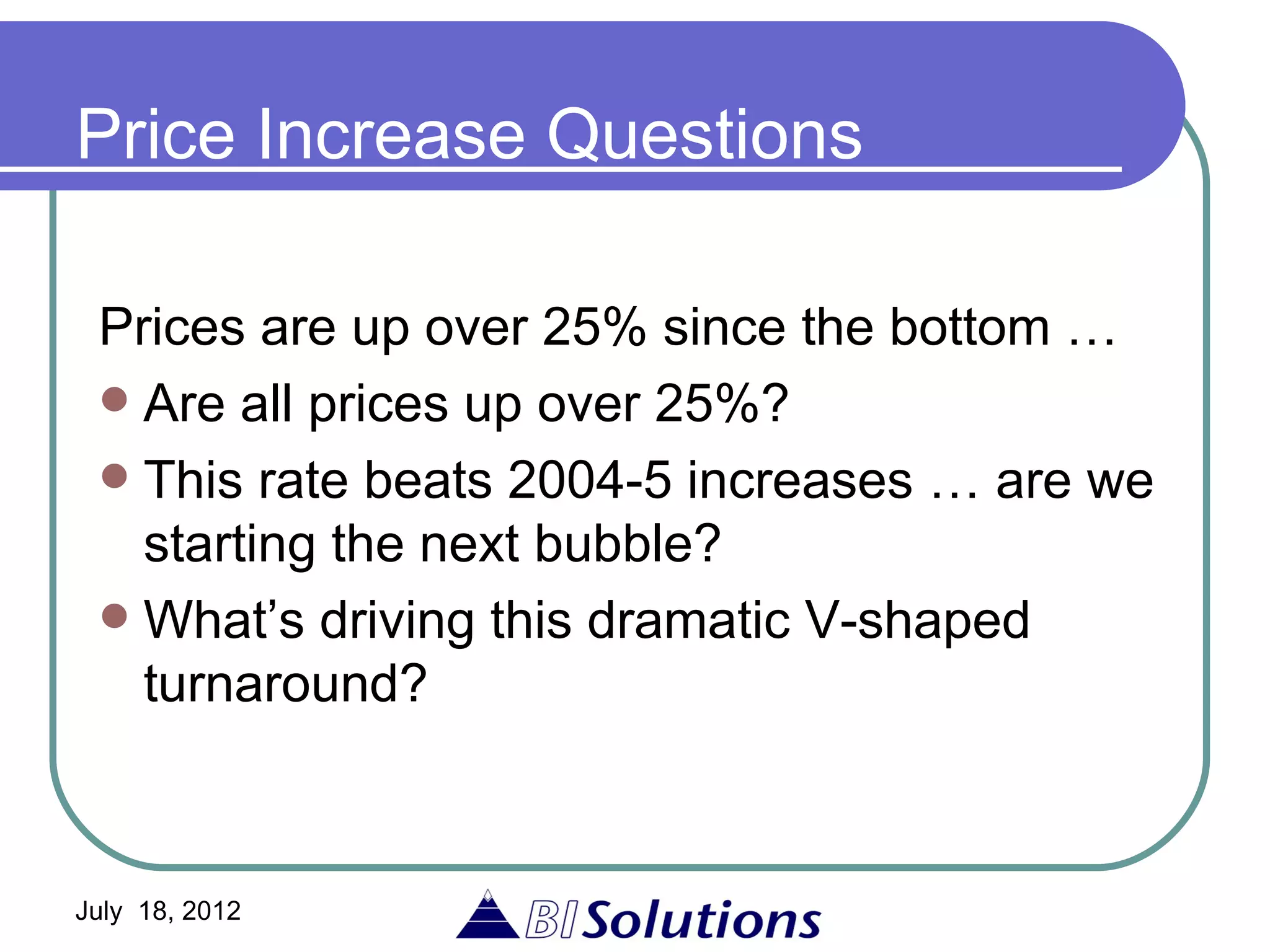 Housing Price Variance | PPT