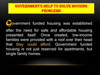 Housing in the Philippines | PPTX
