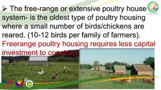 Housing requirements Poultry and Livestock Animals.pptx