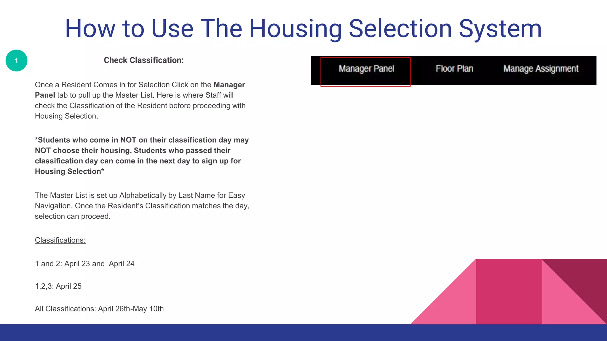NYIT Housing Selection presentation | PPT