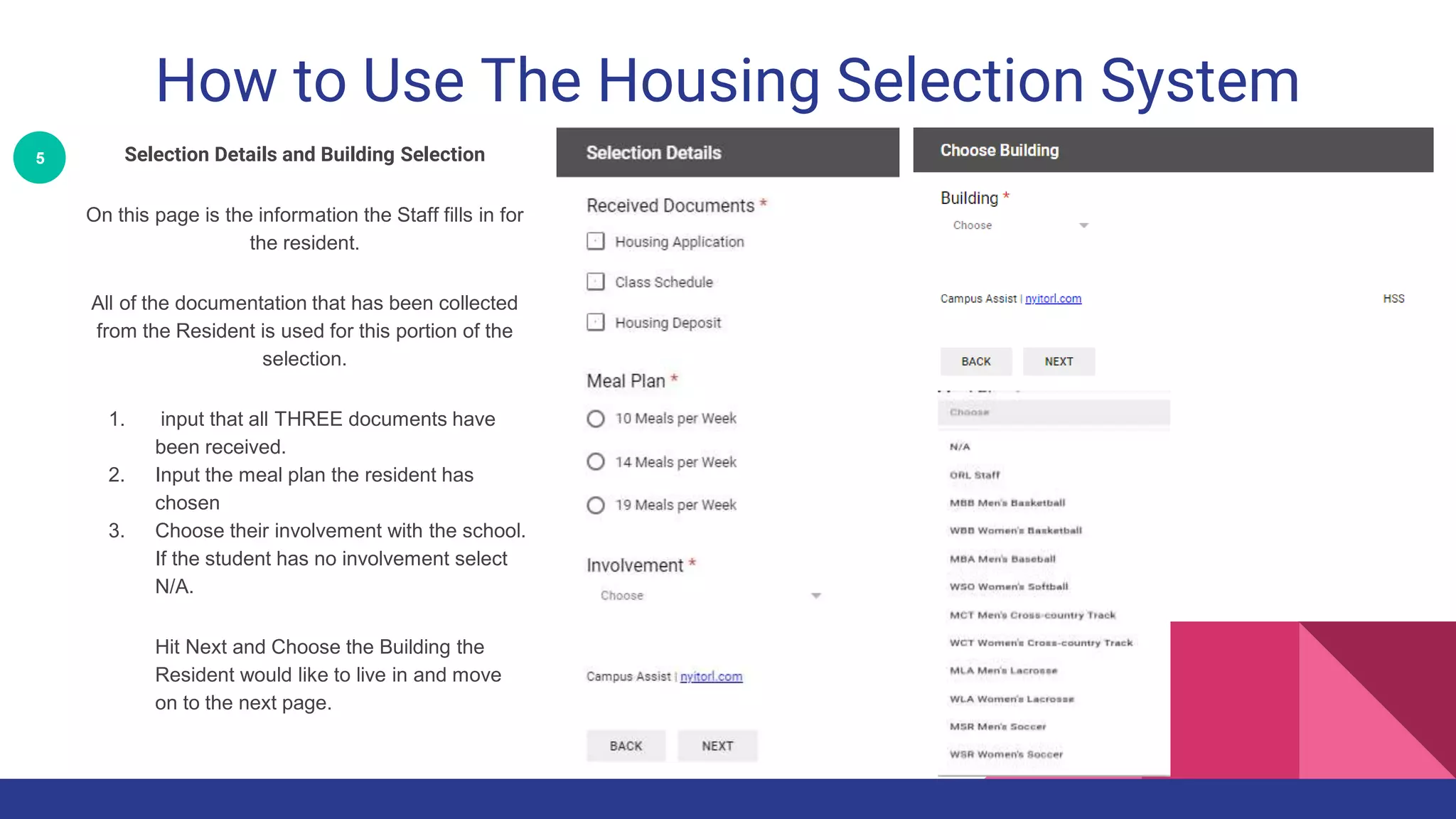 NYIT Housing Selection presentation | PPT