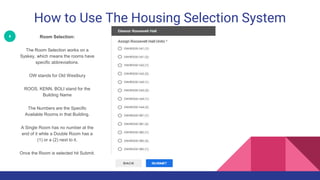 NYIT Housing Selection presentation | PPT