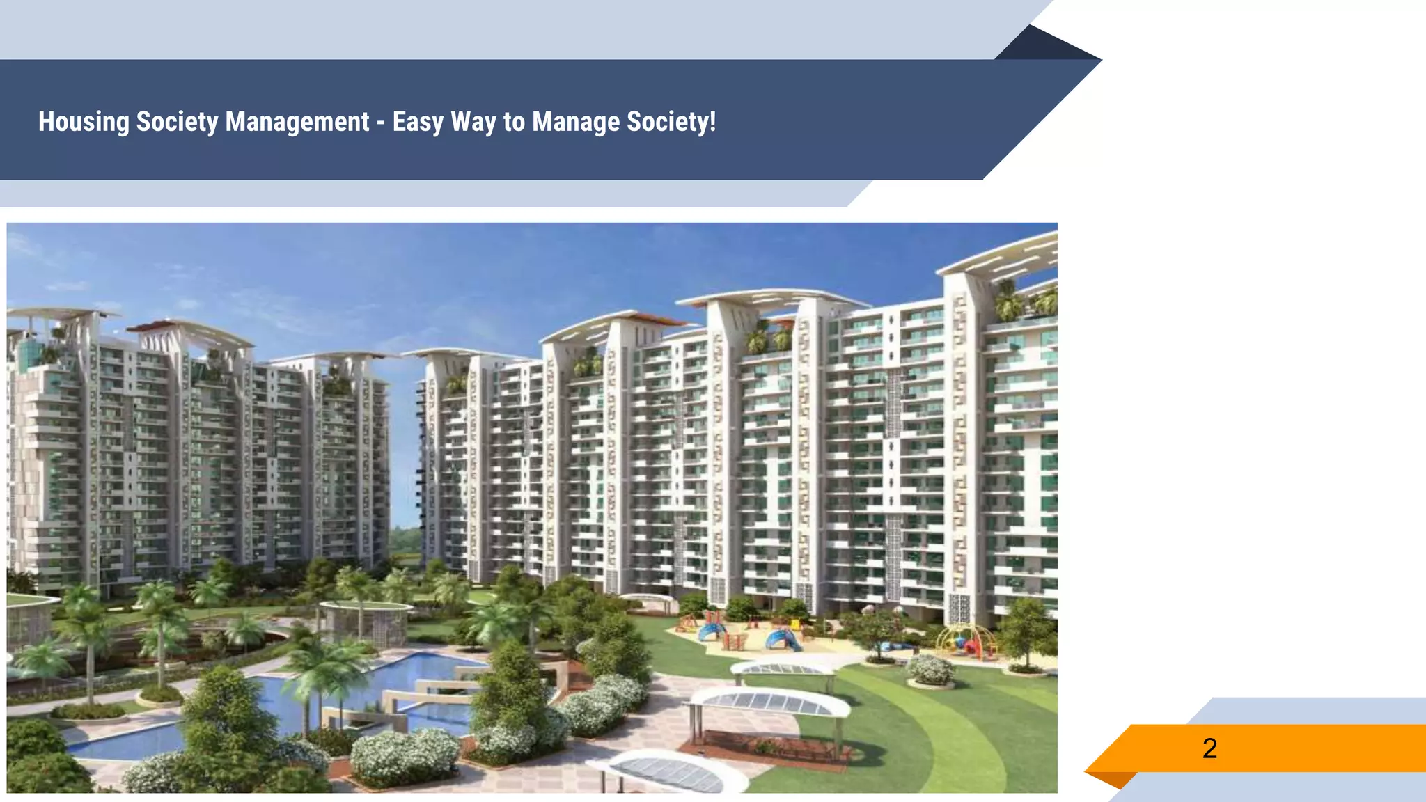 Housing society management software | PPTX