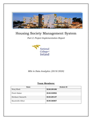 Sales force- Housing society management system | Strategic ICT and ...