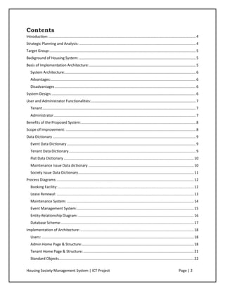 Sales force- Housing society management system | Strategic ICT and ...