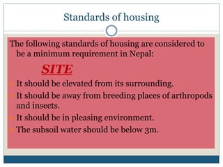 Housing standard | PPTX