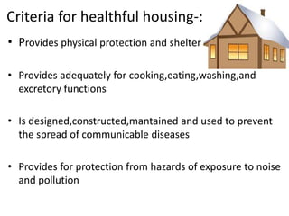 Housing standards | PPTX