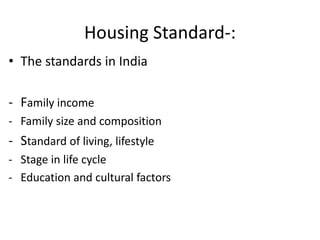Housing standards | PPTX