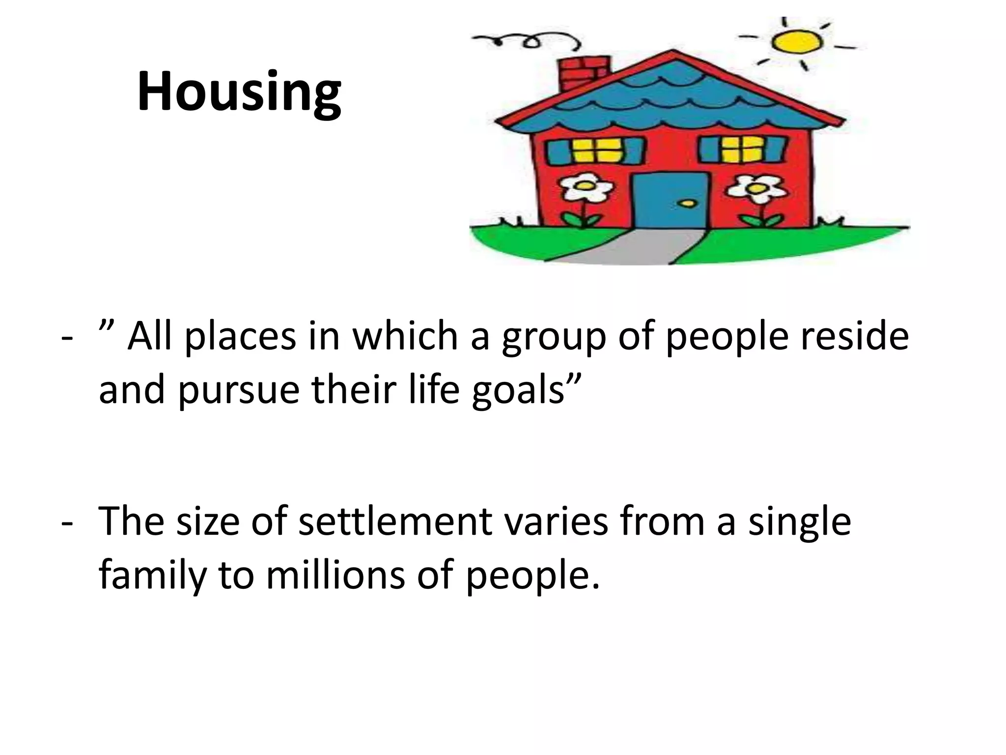Housing standards | PPTX