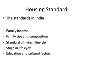 Housing standards | PPTX