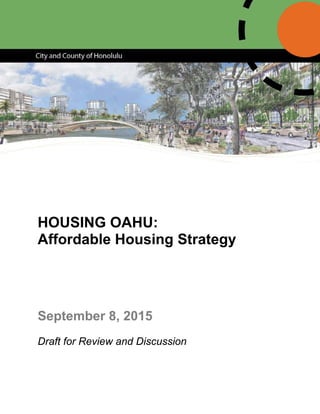 Housing Strategy Draft 09-08-15 | PDF