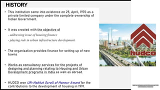 Housing & urban development corporation (hudco) | PDF